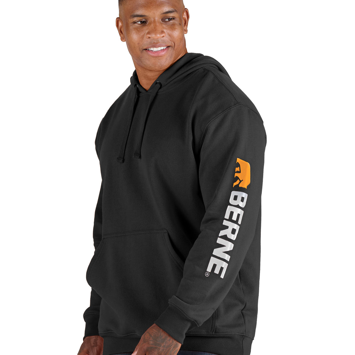 Men's Signature Sleeve Hooded Pullover – Berne Apparel